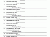 Percentage Increase And Decrease Worksheets Worksheets Library