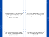 Percent Of Change Worksheet For Teachers Perfect For Grades 3rd