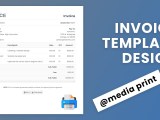 Create An Invoice Template Design With Css Media Print Html And Css