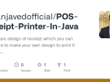 Free Print Receipt Code In Java Download Free Print Receipt Code In