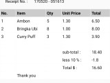 Free Print Receipt Using Java Download Free Print Receipt Using Java