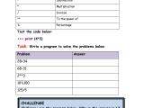 Python Activities Y Allsop Page 003 2 Ict In Practice Worksheets