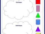 Classify Shapes As Flats Or Solids Math Worksheets Splashlearn