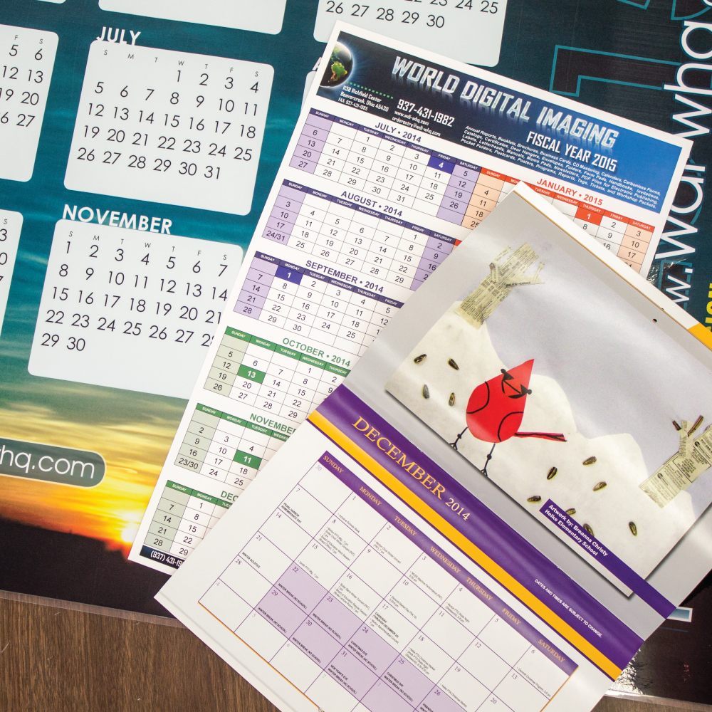 Calendars - World Digital Imaging