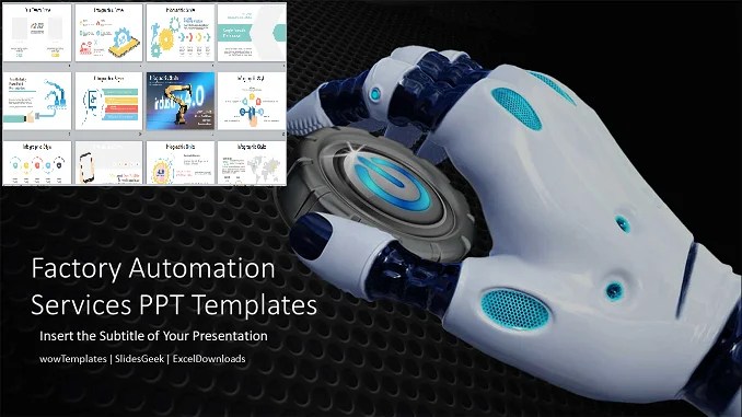 Factory Automation Services | Free Presentation Slide Template