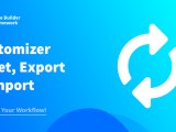 Reset Export Import Wordpress Customizer Settings Page Builder