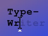 Animated Javascript Typewriter Text Effect In Wordpress