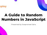 Javascript Random Number Guide Keploy Blog