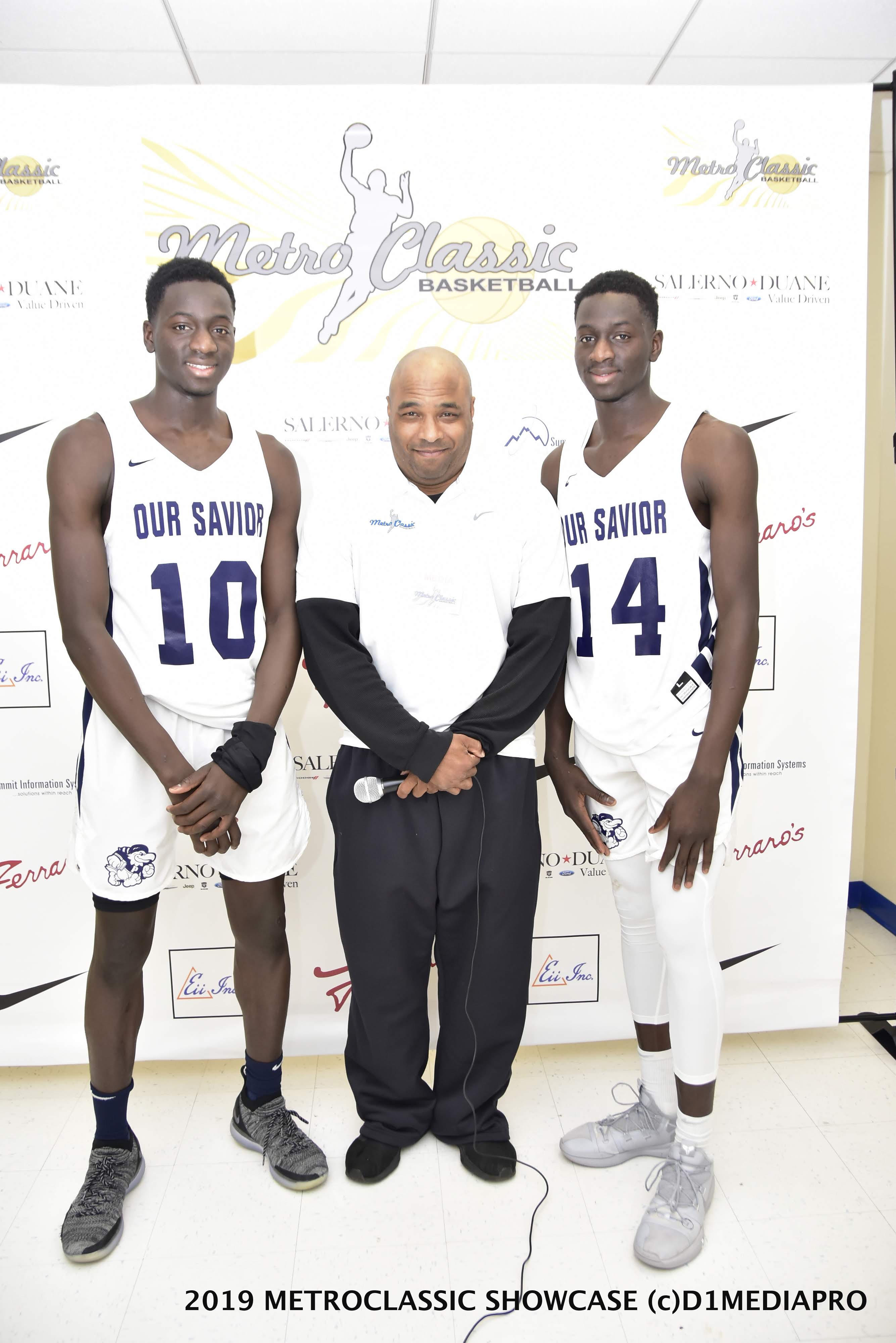 RON FITCH WITH THE DRAME TWINS