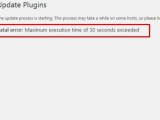How To Fix Wordpress Max Execution Time Errors Quickly