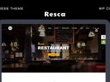 Resca Wordpress Theme Create A Perfect Restaurant Website