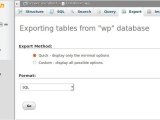 How To Backup And Export The Wordpress Database