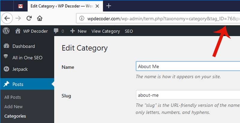Finding the Category ID | WP Decoder