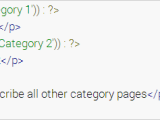 How To Create Wordpress Category Template Using Php Coding Free And