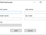 Tab Order The Complete Wpf Tutorial