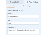 Custom Captcha Addon Wpforms