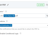 Pdf Addon Wpforms