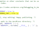 How To Enable Wordpress Debug Debug Log File Wphelper