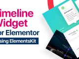 Elementor Timeline Widget Elementskit All In One Addons