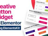 Elementor Creative Button Widget Elementskit All In One Addons