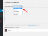 Custom File Upload Folder For Wordpress Wp Missing