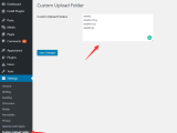 Custom File Upload Folder For Wordpress Wp Missing
