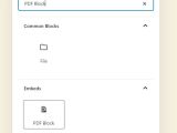 Minimal Pdf Embed Plugin For Gutenberg Pdf Block Wp Missing
