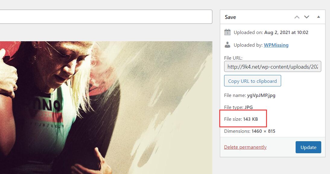 Dead Simple Image Compressor For WordPress | WP Missing