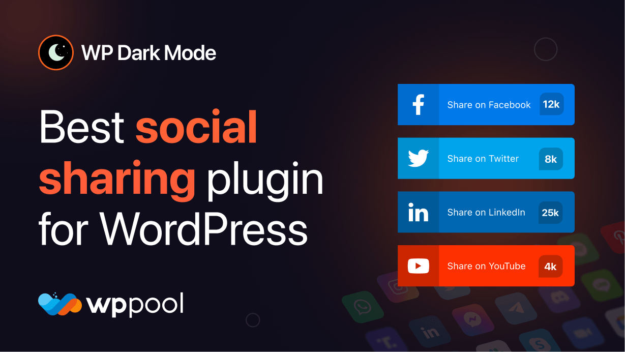 8 best WordPress social media plugins for social sharing » WPPOOL