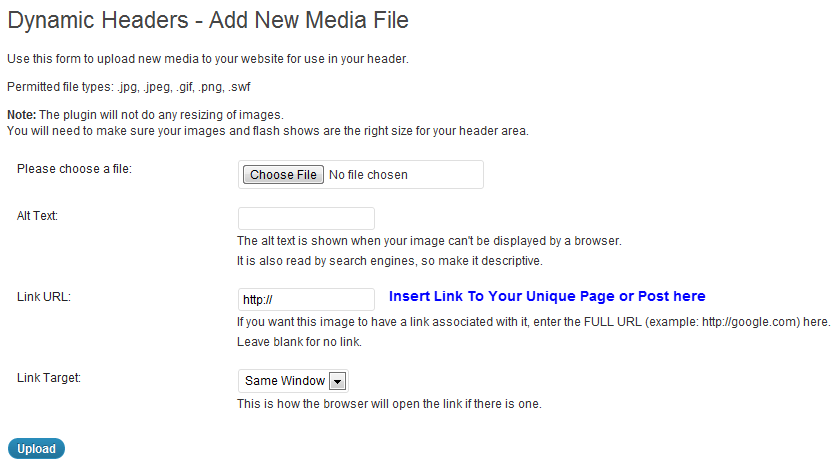 Adding Different Header Images to Specific Pages & Posts in WordPress