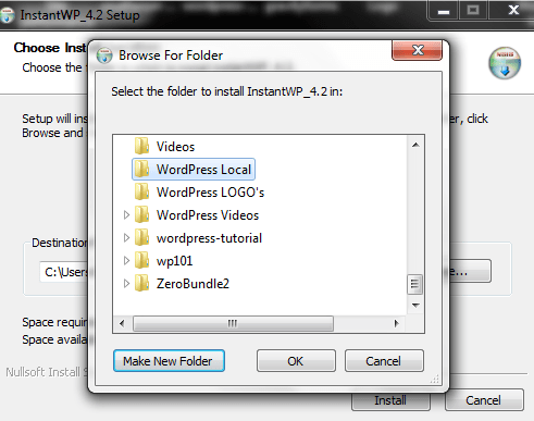 Install WordPress Locally Using Instant WP