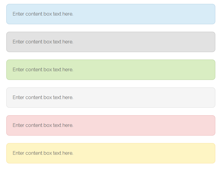 Making The Corners Of Your Content Boxes Rounded Making The Corners Of Your Content Boxes Rounded