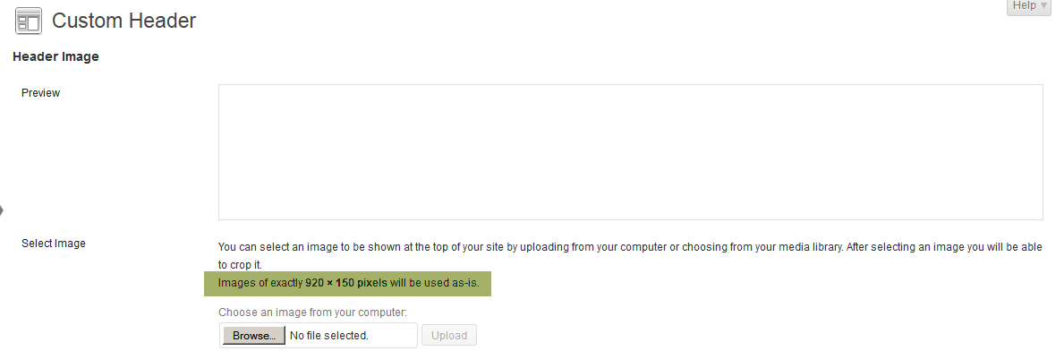 Add Logo To Lifestyle Theme & Change Header Image Size