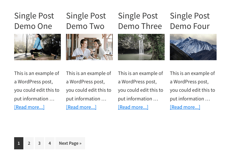 Display Posts In Columns On Genesis Archive Pages