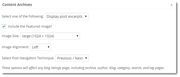 Different Ways To Change Featured Image Alignment On Specific Archive Pages