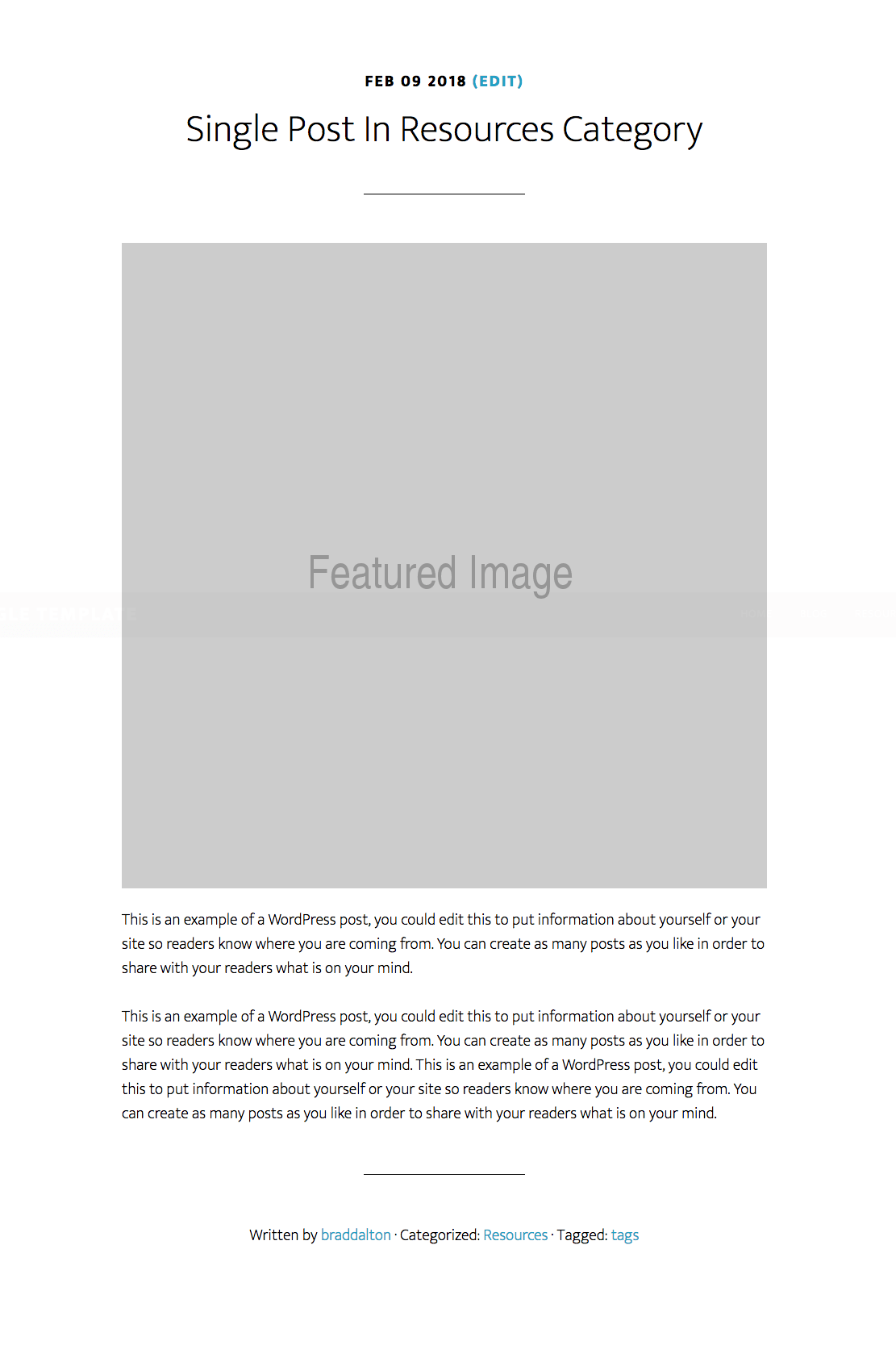 Load Custom Single Post Template For Specific Category & Child Categories