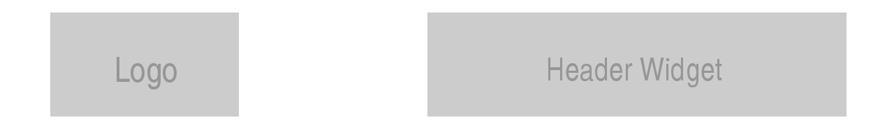 Equal Height Logo & Header Right Widget Content On Desktops