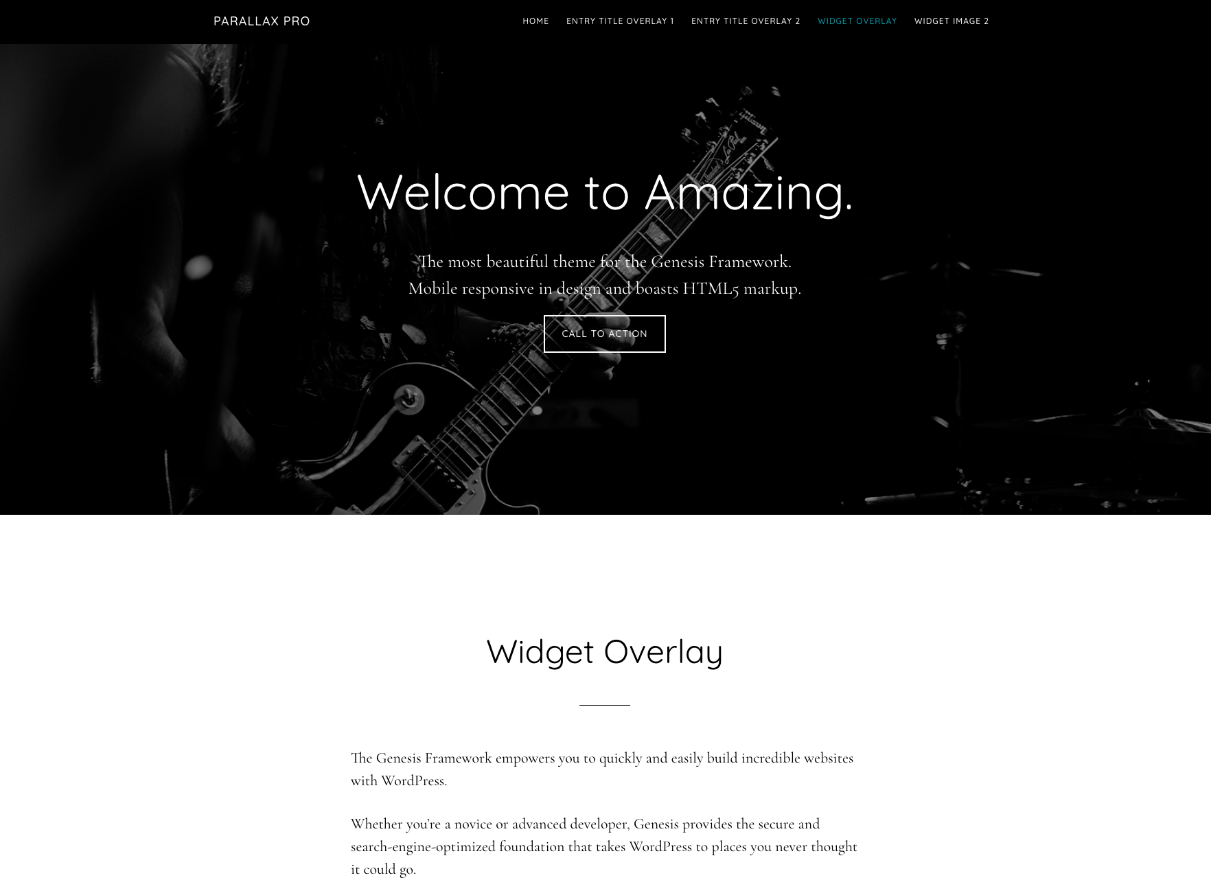 Templates To Add Unique Hero Image After Header With Overlaying Content ...