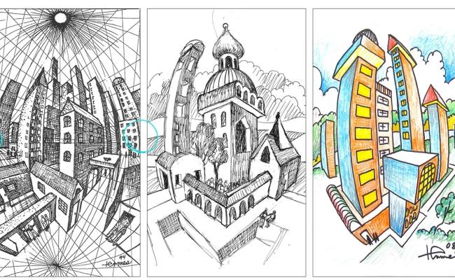 Arts: Perspective Drawing Collection