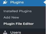 How To Enable The Plugin Editor In Wordpress Plugin Editor Faqs Wp