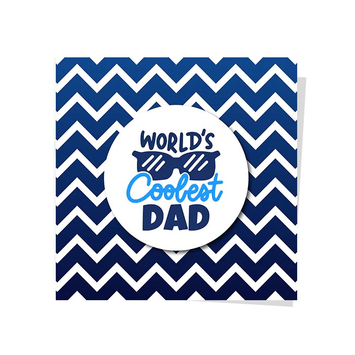 World S Coolest Dad Card In Pakistan Wrapnrollstudio Wrap Roll