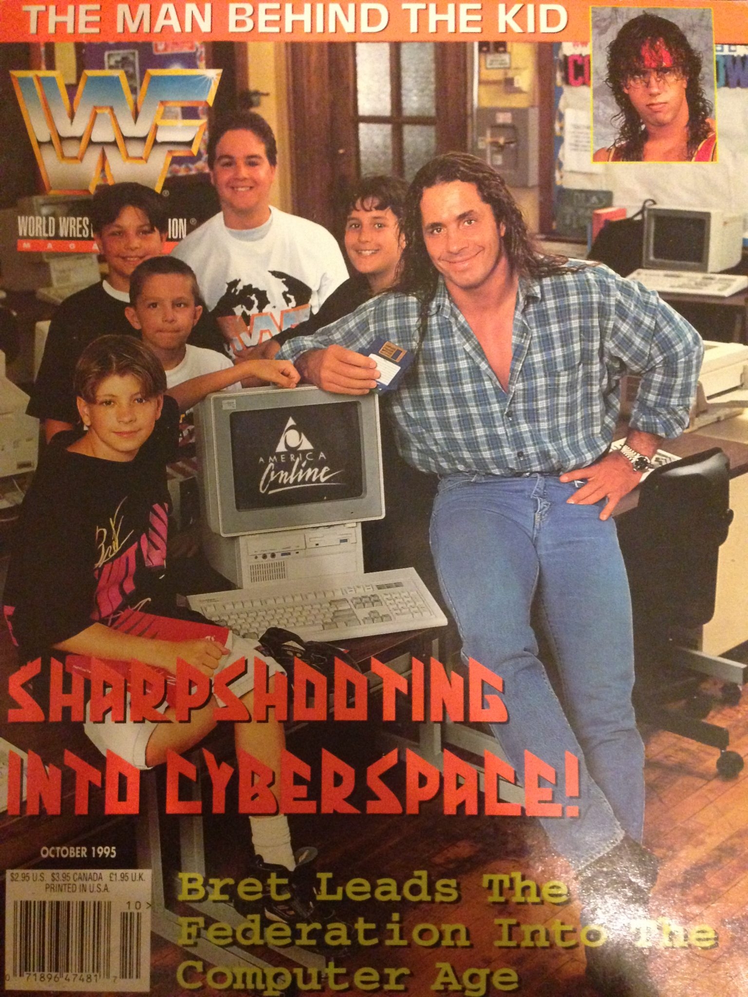 WWF Magazine October 1995 – Bret Hart – WrestleStuff.com