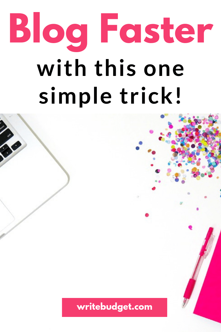 Easy Productivity Hack for Freelance Writers - The Write Budget