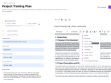 High Impact Project Training Plan Generator Instantly