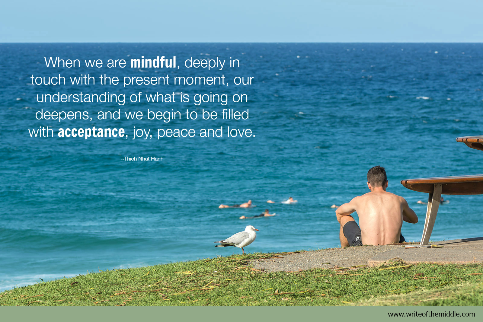 Mindful Monday: The Attitude of Acceptance - Write of the Middle