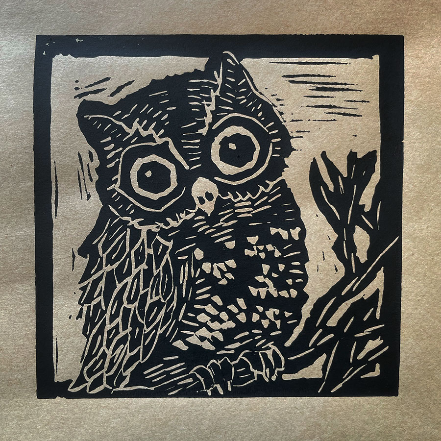 ART CHAT #8 – Block Printing - Write of the Middle