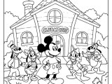 Mickey Mouse Clubhouse Coloring Pages Free 2025