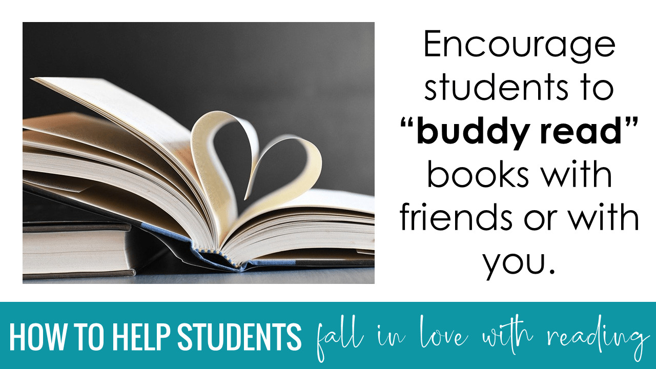 5 Ways to Help Your Students Fall in Love with Reading - Write on With ...
