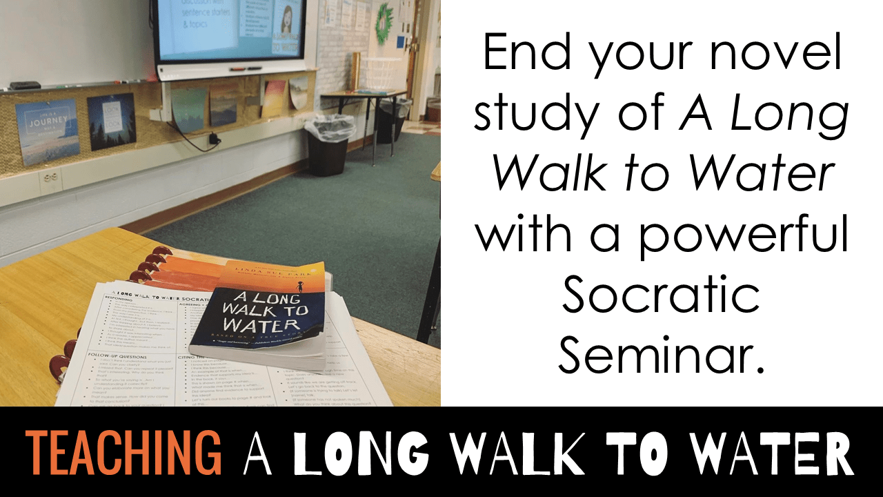 Activities for Teaching A Long Walk to Water - Write on With Miss G