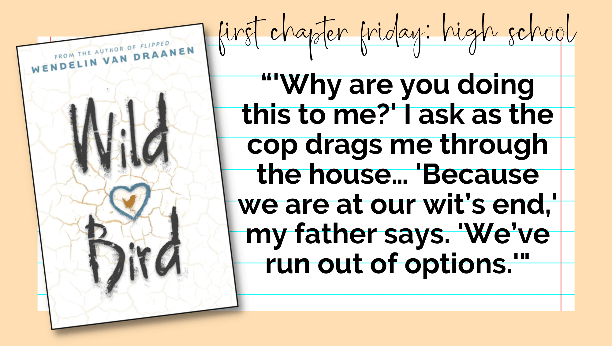 First Chapter Friday: High School Book List (Part 2) - Write on With Miss G